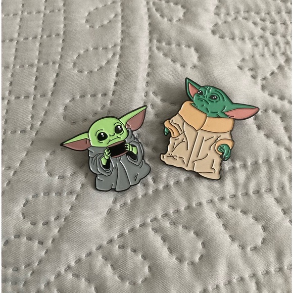 Disney | Accessories | Grogu Mandalorian Enal Pins Disney | Poshmark